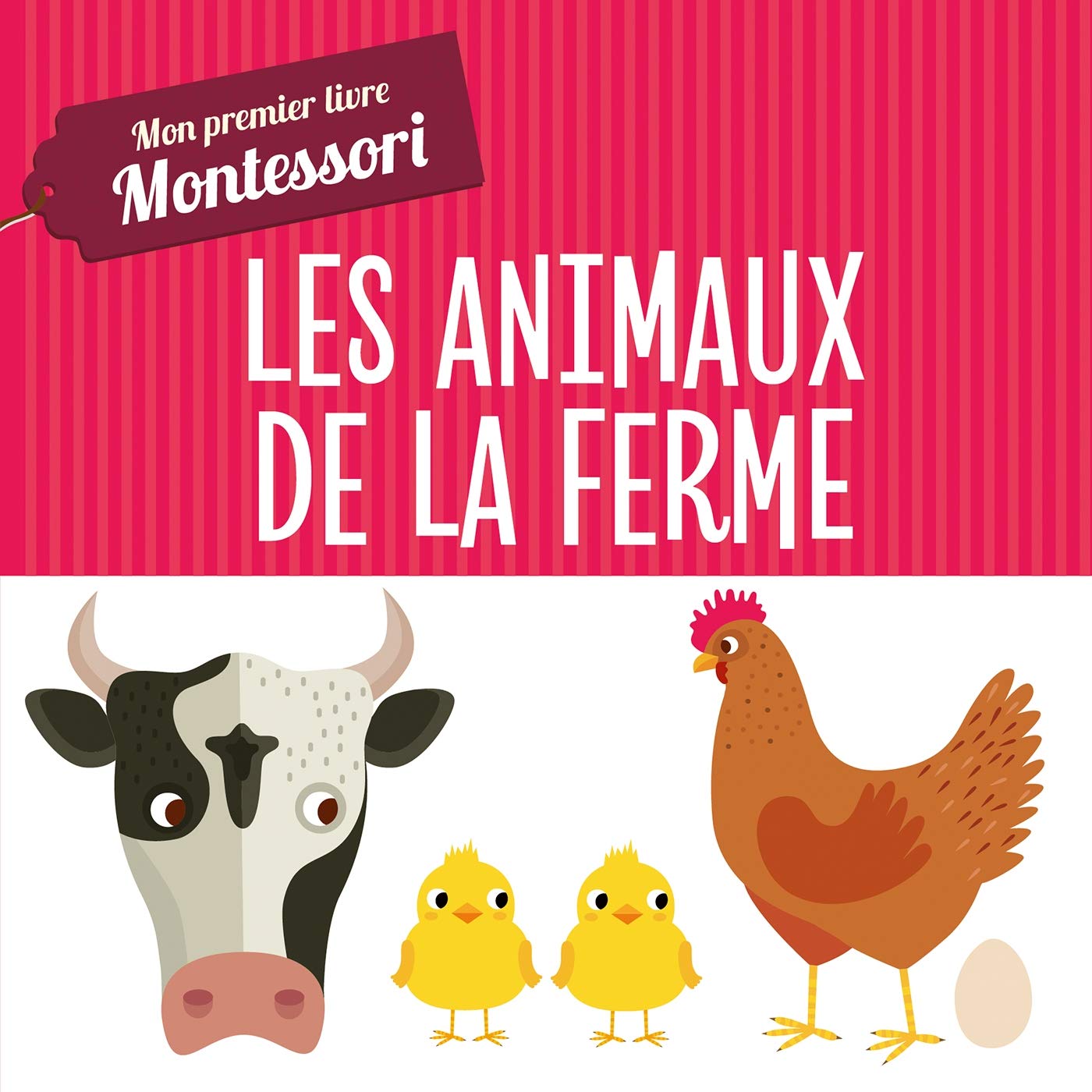 Amazon.com: Montessori - Mon premier livre des animaux de la ferme ...