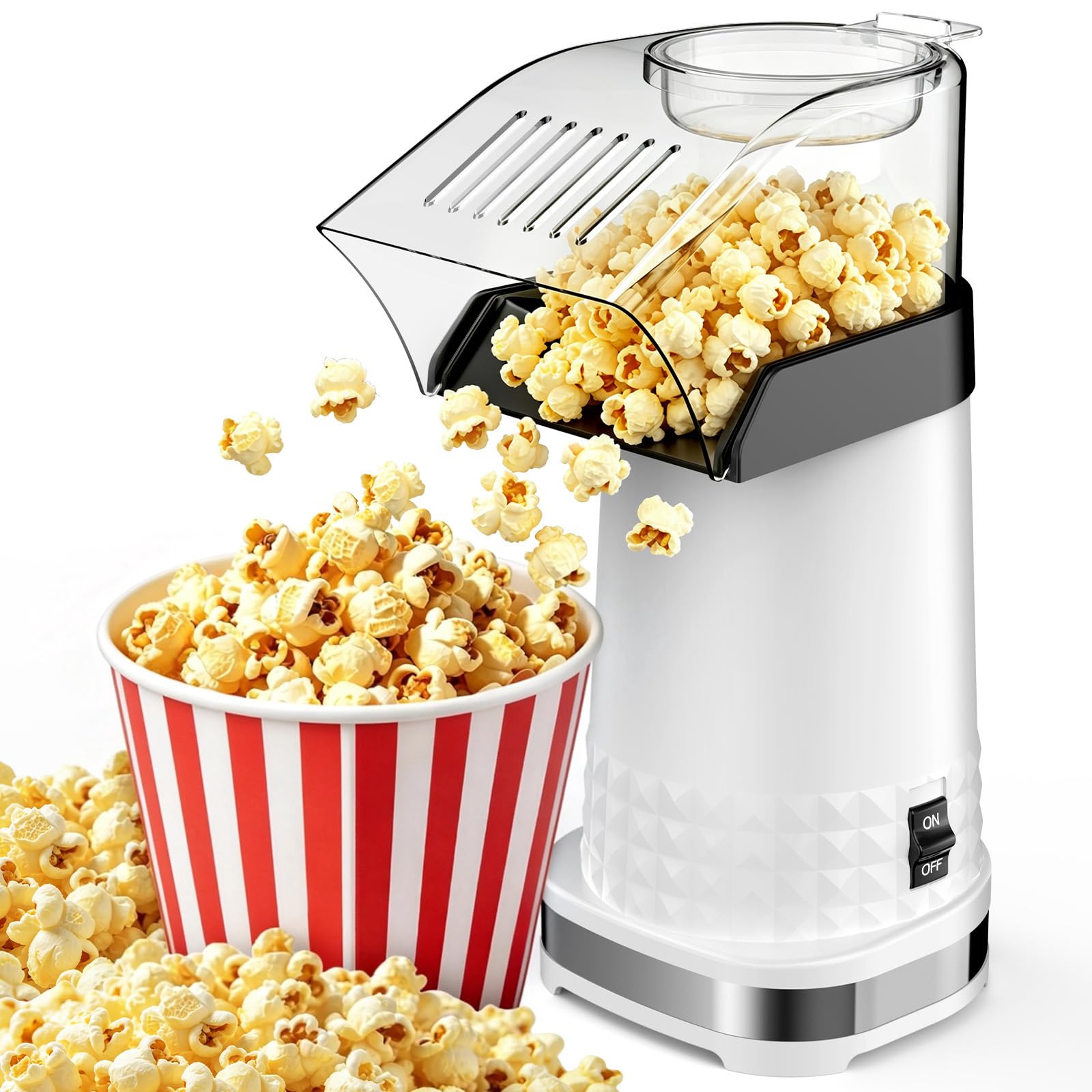 7 Best Air Popcorn Popper | 1200W Air Flow vs Unpopped Kernels