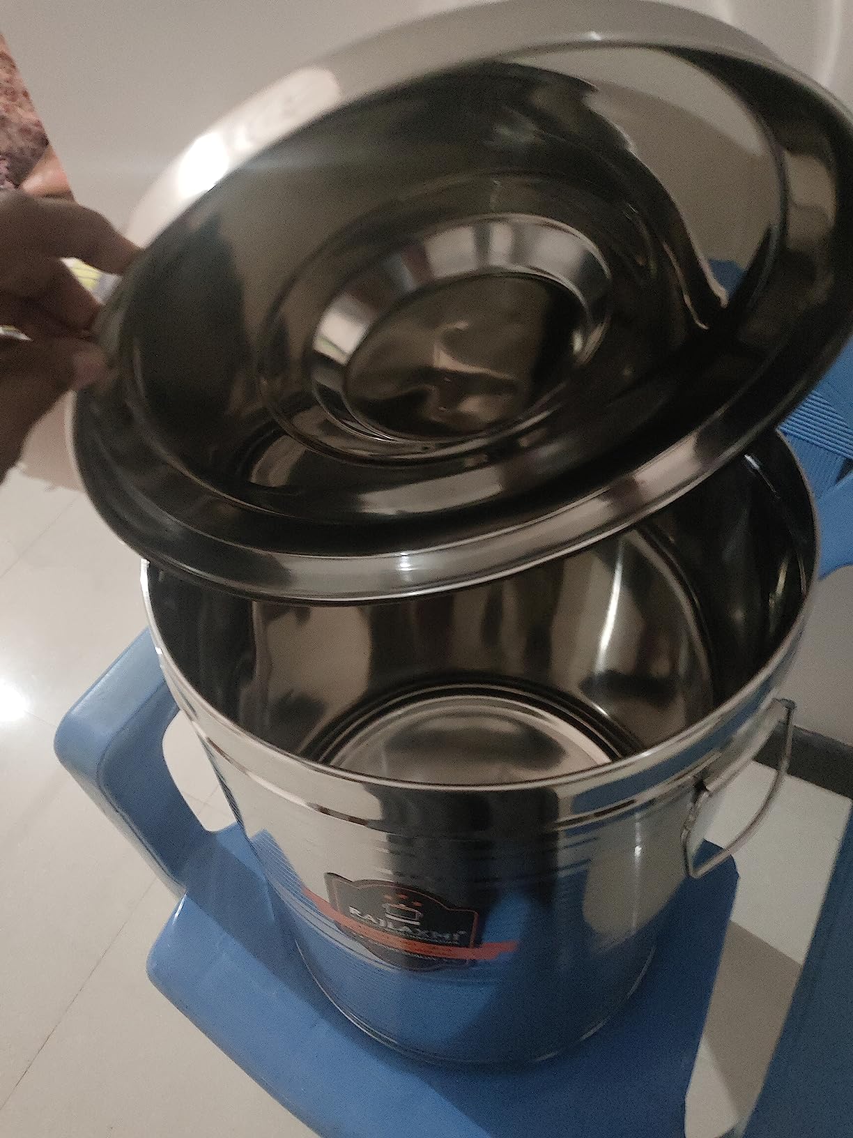 Buy e-Global Stainless Steel Air Tight Kothi/Drum, 30 LTR Water ...