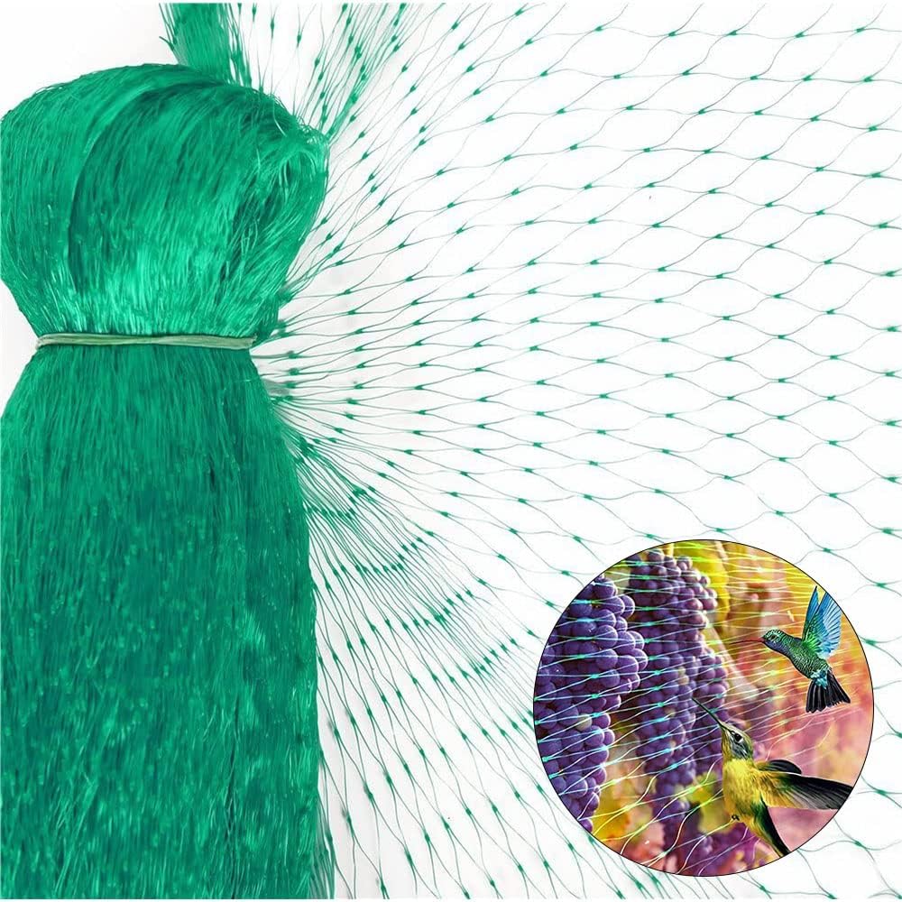 Ymopd 4x10m Green Garden Netting for Plants Fruits Vegetables Flowers ...