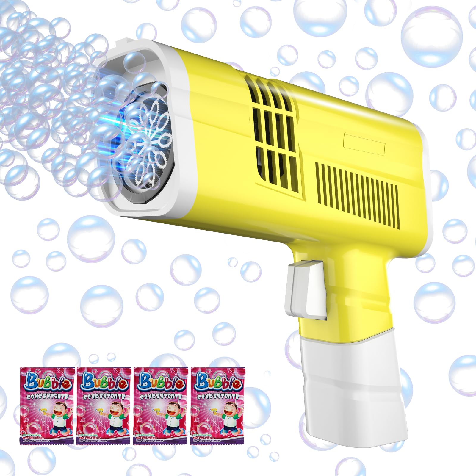 Bubble , Bubble Gun Blasters Bubble Machine Gun for Toddlers with Rich ...