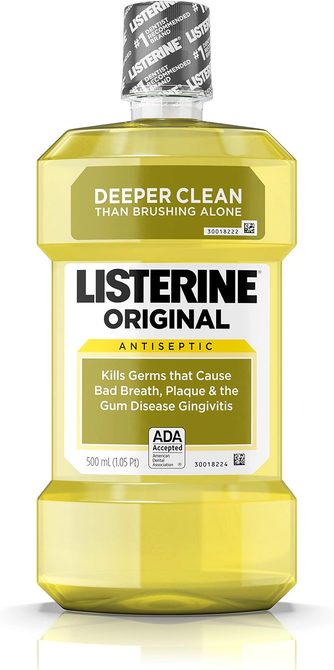 Amazon.com: Listerine Original Oral Care Antiseptic Mouthwash with Germ ...