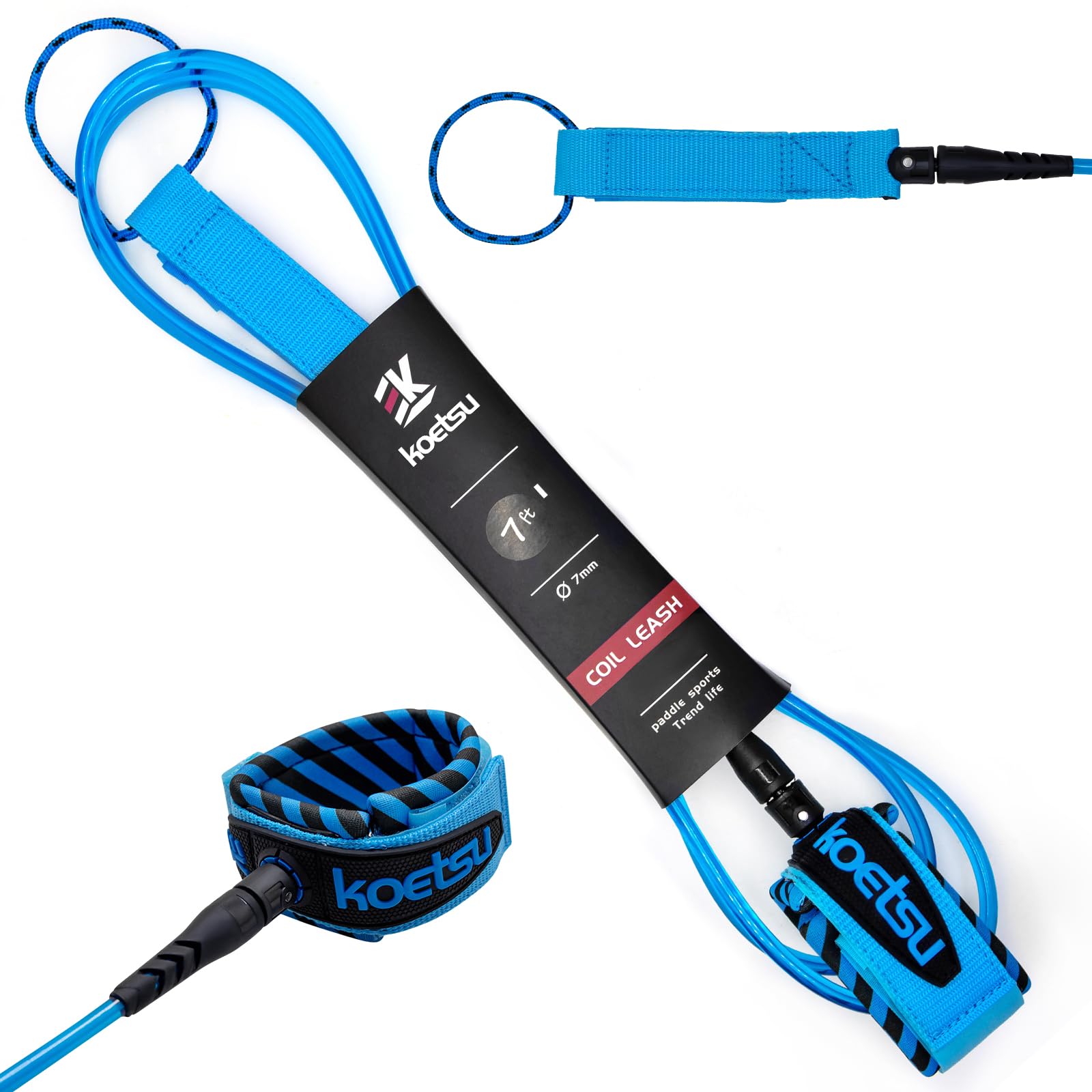 Dakine Kaimana PRO COMP Leash 6FT X 3/16IN - - clevelandrockandroll.com