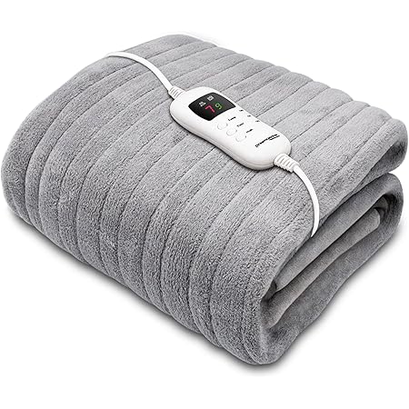 Warmer Electric Heated Throw Blanket - Extra Large 200 x 130cm Digital ...