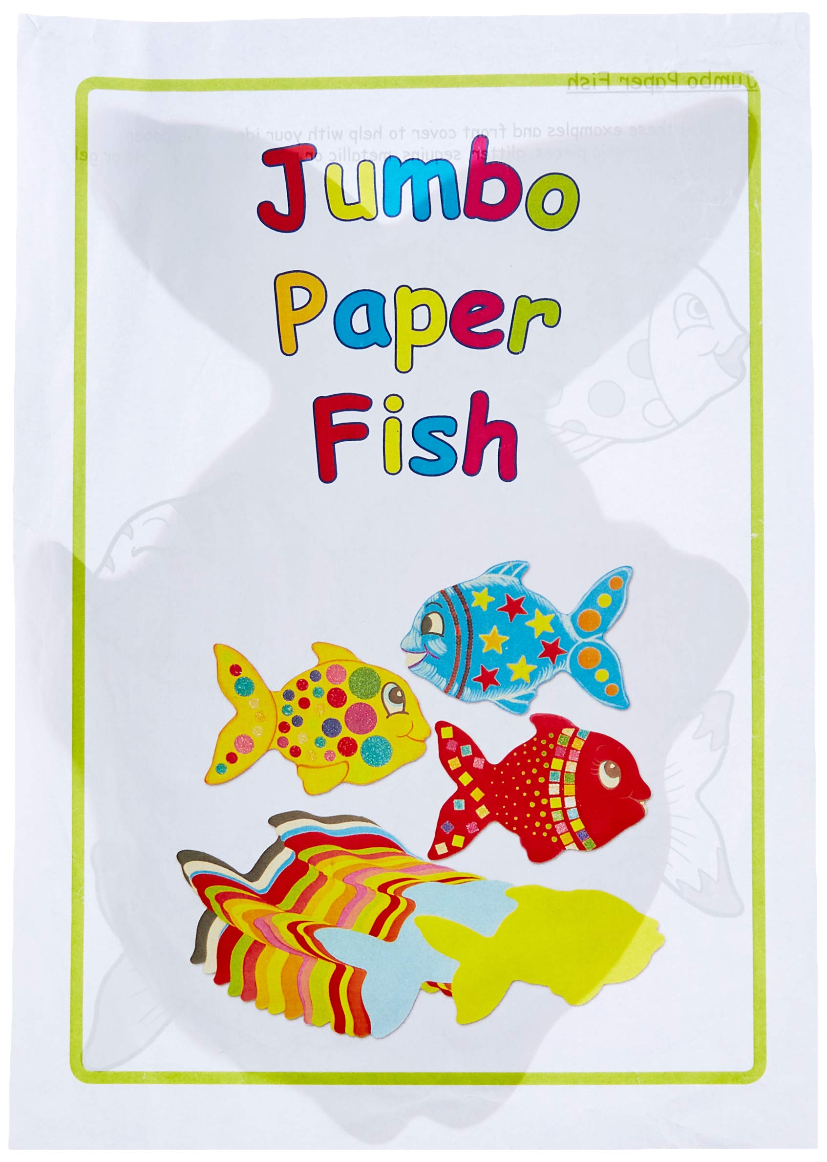 Springboard Jumbo Paper Fish Shapes for Classroom Display – Precut ...