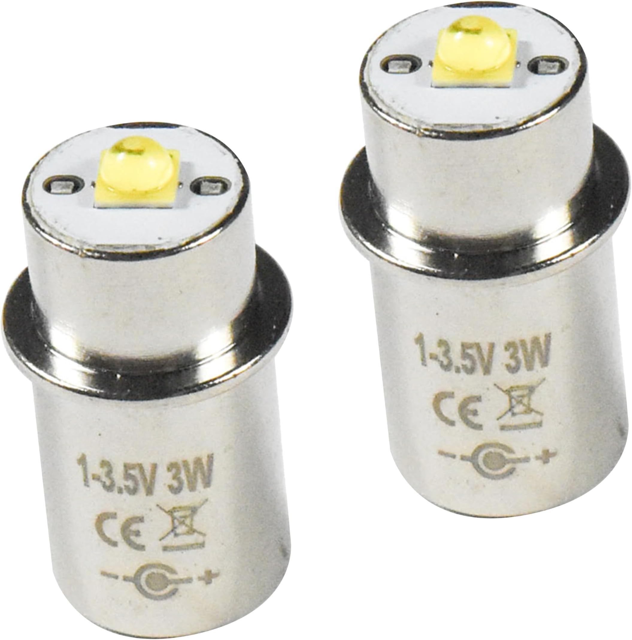 Amazon.com: HQRP 200LM High Power 3W LED Bulb Upgrade Lamp Compatible ...