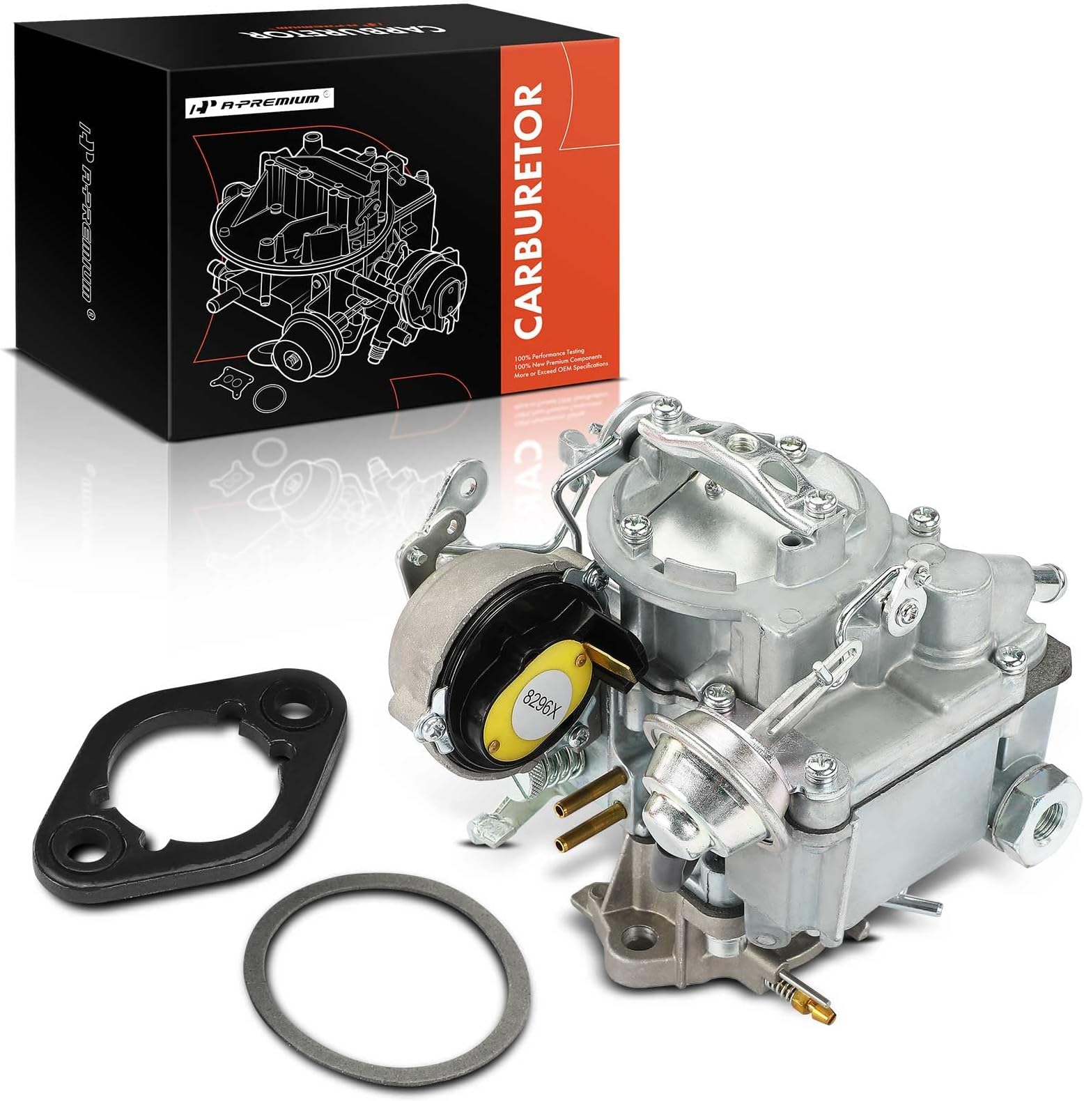 Amazon.com: A-Premium 1 Barrel New Carburetor Compatible with Chevrolet ...