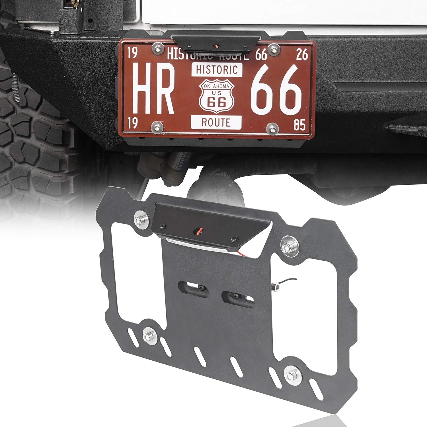 Amazon.com: Rear License Plate Frame Holder Mount Bracket for 1997-2006 ...
