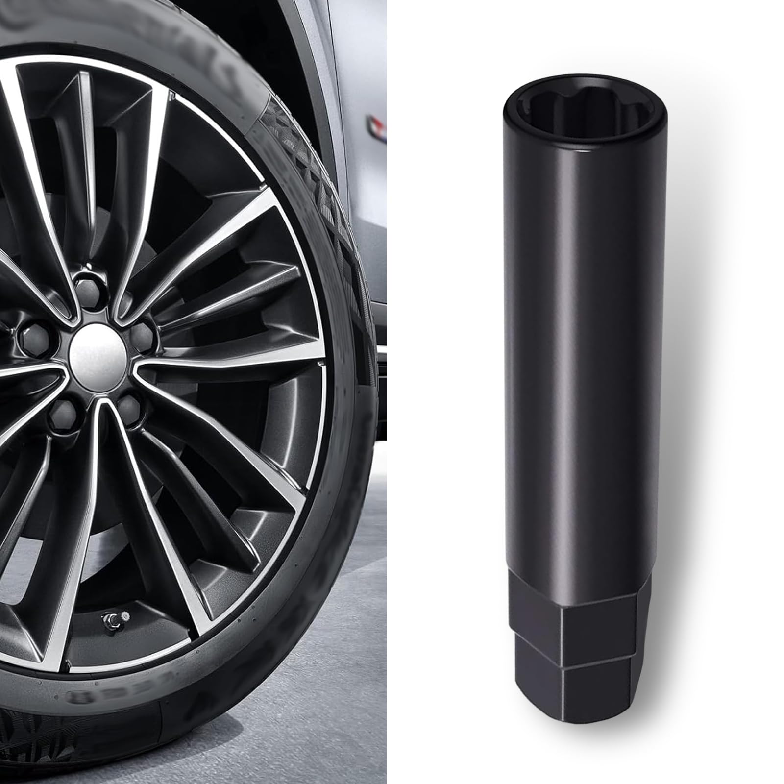 Snapklik.com : Jewkot 1 PC Car 6 Slot Modification Nut Wheel Hub Anti ...