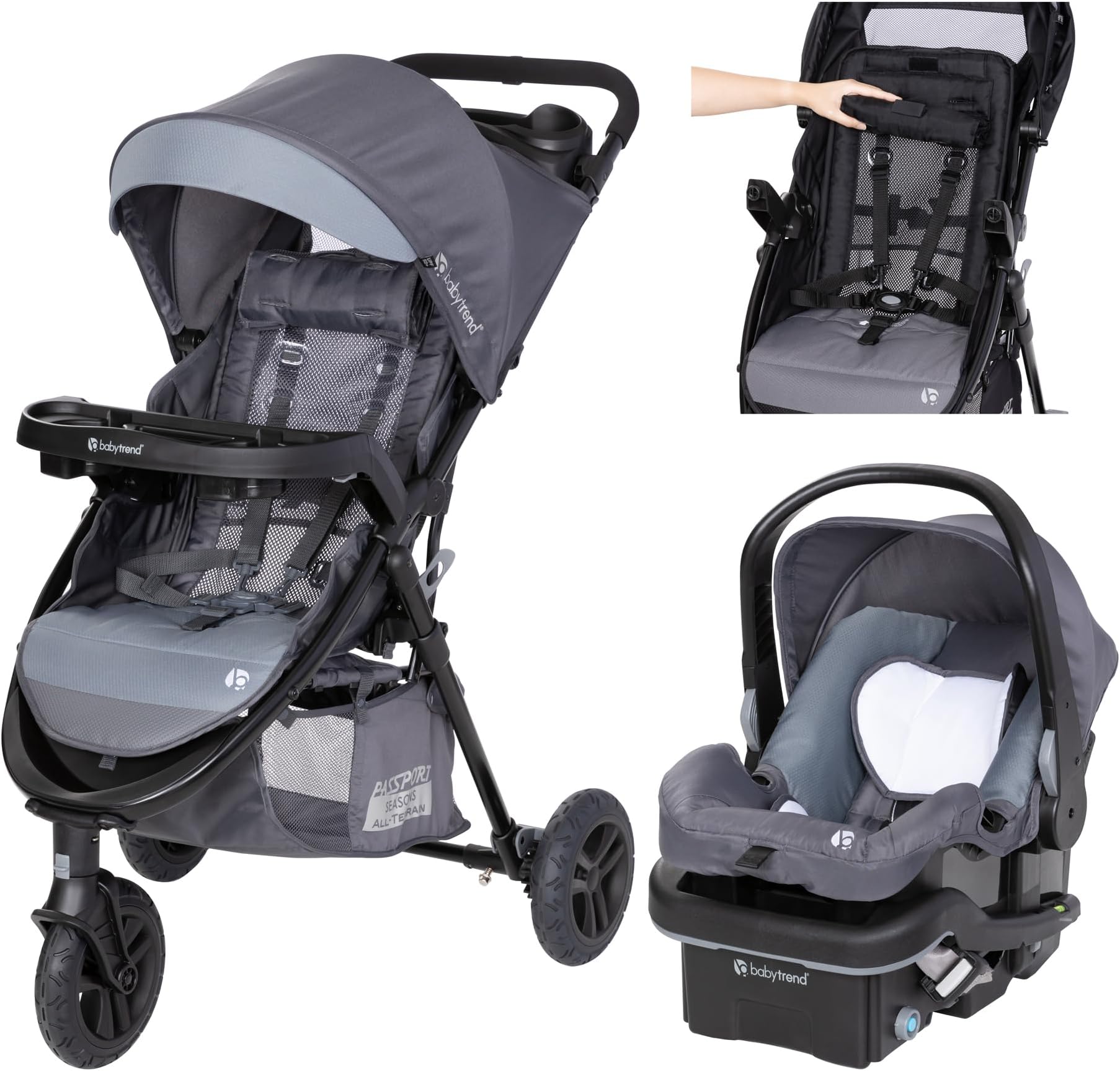 Amazon.com : Safety 1st Smooth Ride Travel System Stroller and Car Seat ...