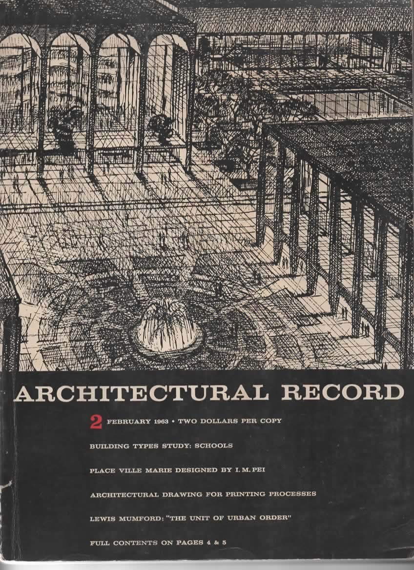 Architectural Record : February 1963 .: Emerson Goble, George A ...