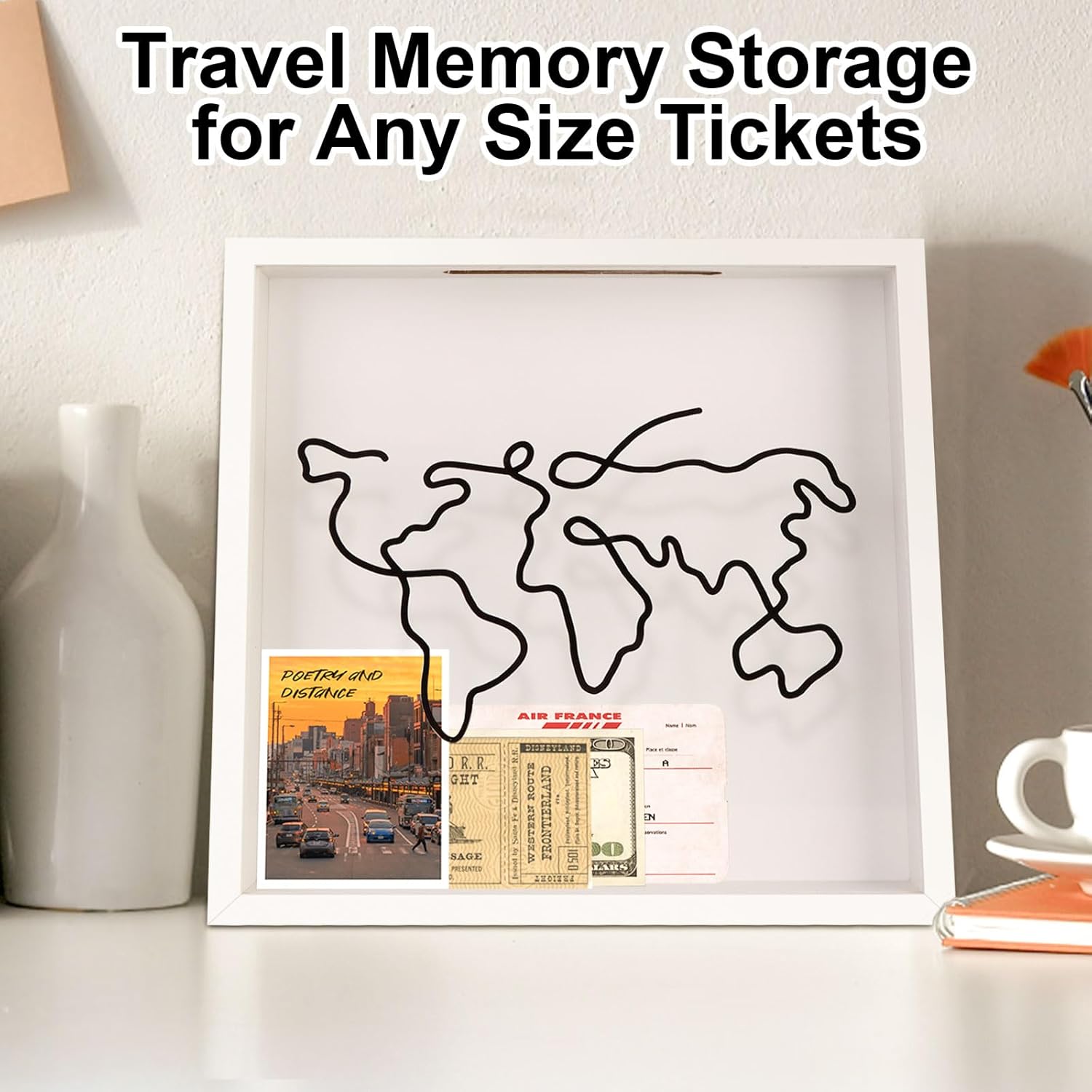 Adventure Archive Box, Travel Shadow Box, Ticket Philippines | Ubuy