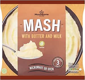 Morrisons Mash Potato 750g (Frozen) (Fixed Retail) : Amazon.co.uk: Grocery