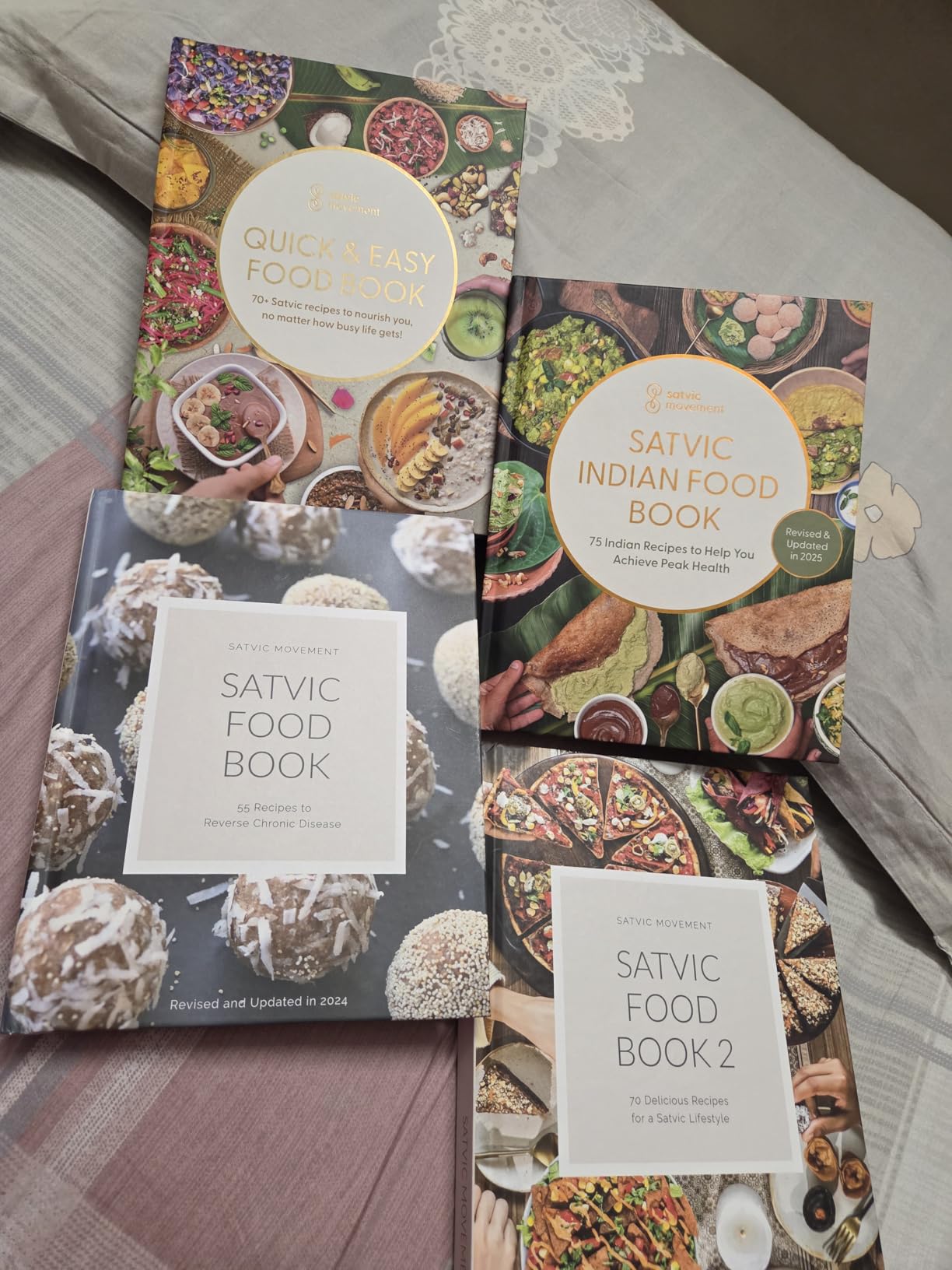 Buy Satvic Movement | Combo Pack of 4 Satvic Food Book (English ...