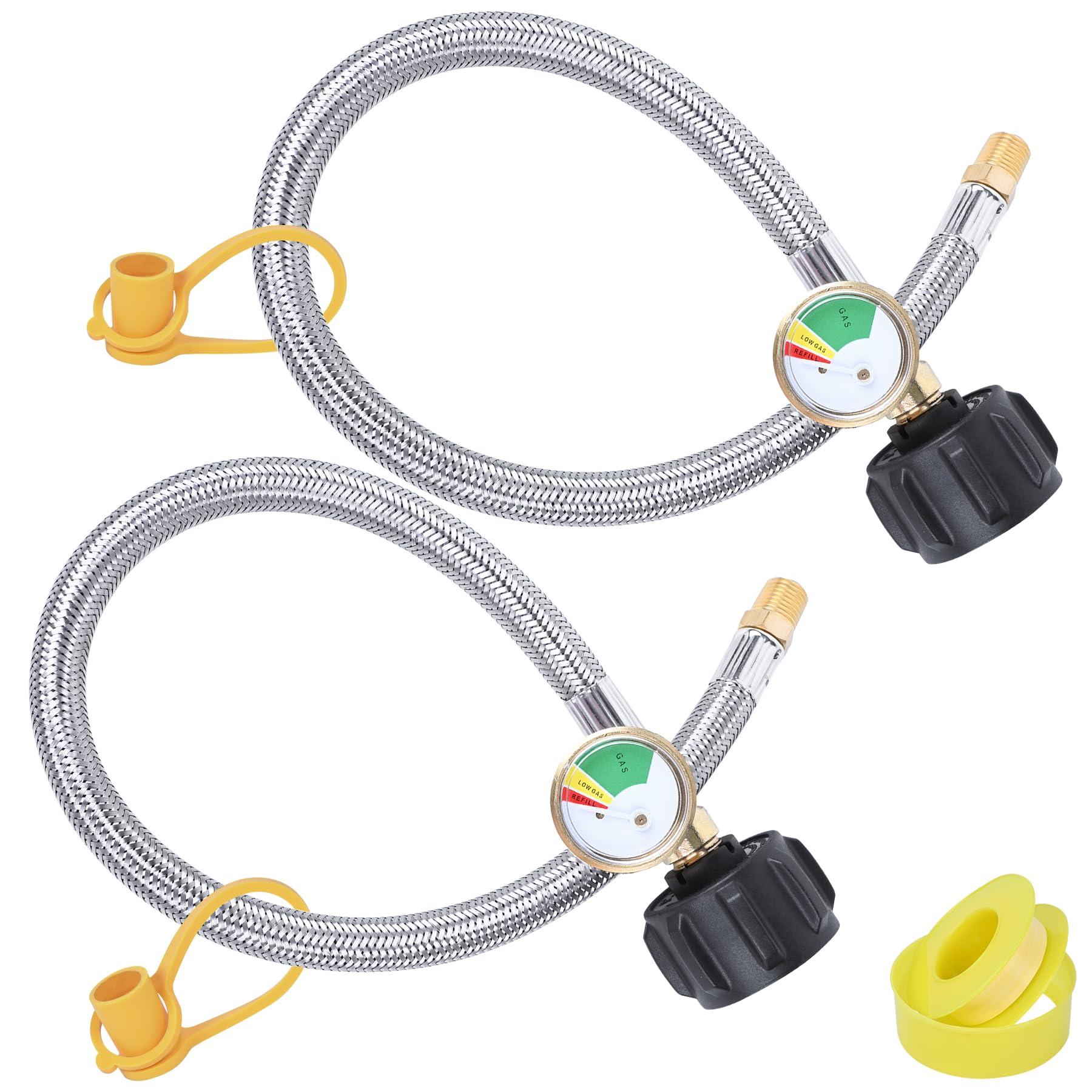 Snapklik.com : Tottist 15 In RV Propane Hoses