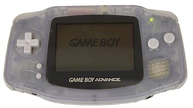 Amazon.com: Game Boy Advance Console in Glacier : Game Boy Advance ...