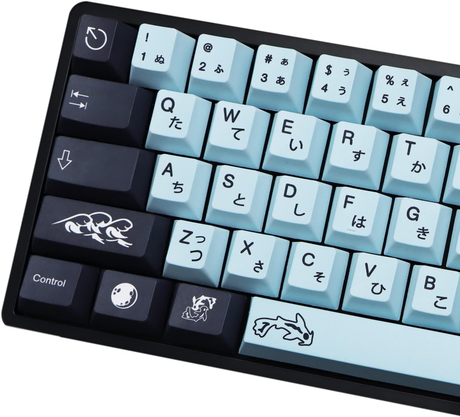 MOLGRIA Keycaps 71 Set for Gaming Mechanical Keyboard, Custom PBT OEM ...