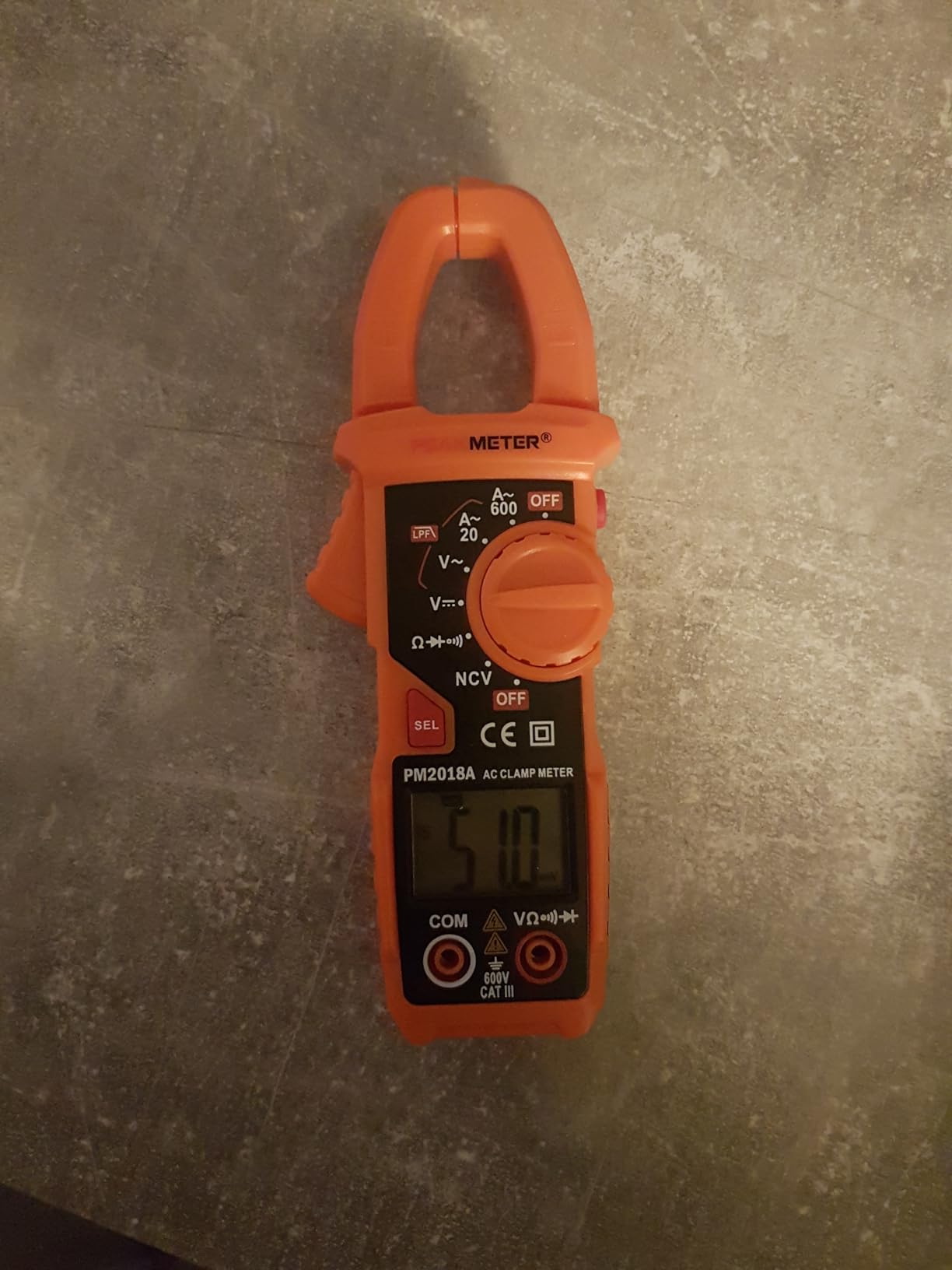 Digitale Stromzange Auto Ranging Amp Voltage Tester Messen AC Strom, AC ...