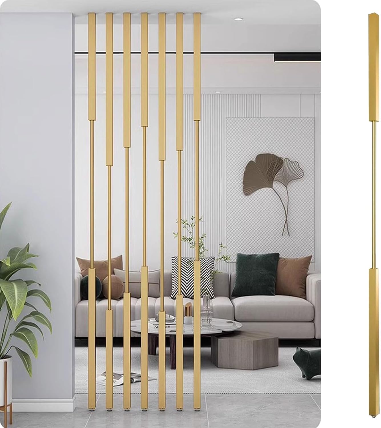 Séparateur de pièce réglable en hauteur, écran de séparation, porche ...