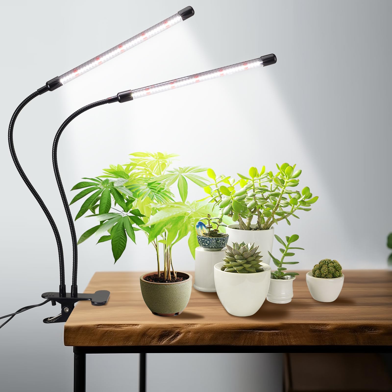 Amazon.com : GooingTop LED Grow Light,6000K Full Spectrum Clip Plant ...