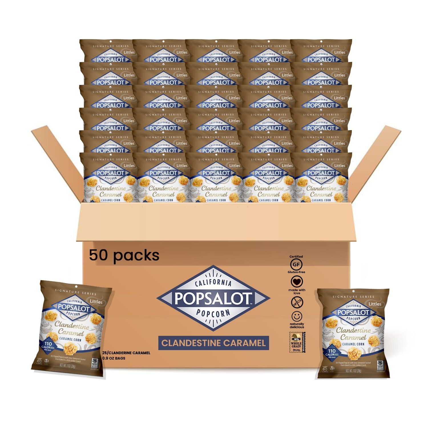 Amazon.com: Popsalot-Gourmet Popcorn | Oven-Baked | Gluten-Free | Air ...