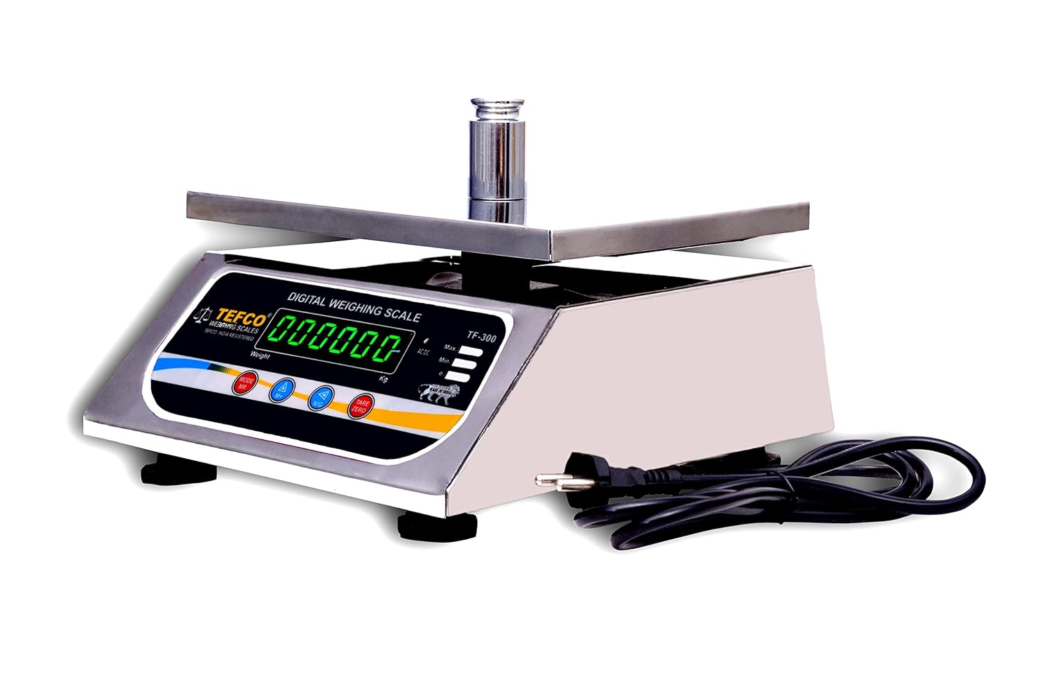 TEFCO 30kg*1gm 7 * 9 inch Weight Machine For Shop Weight Scale Tarazu ...