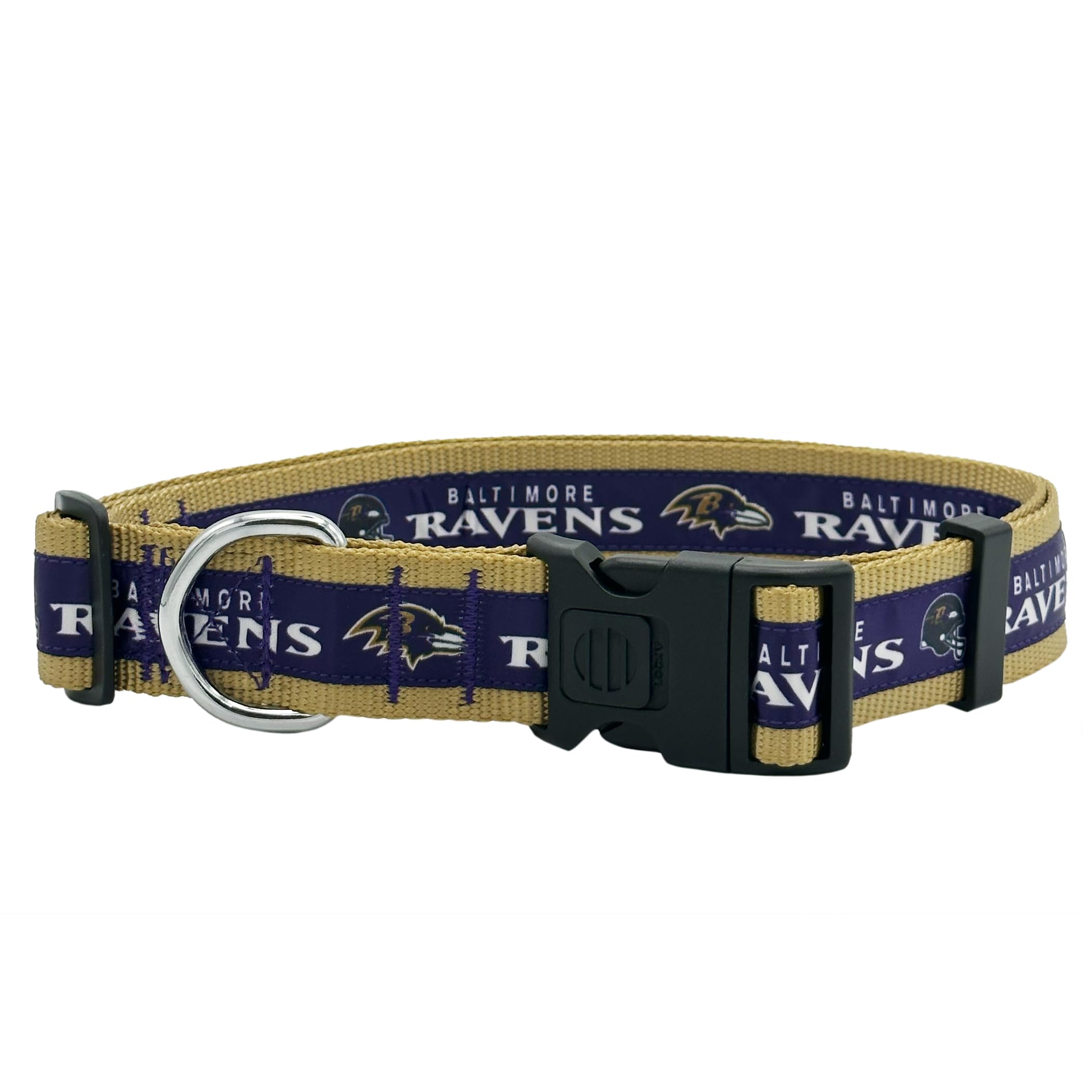 Snapklik.com : Pets First NFL Baltimore Ravens Licensed PET COLLAR