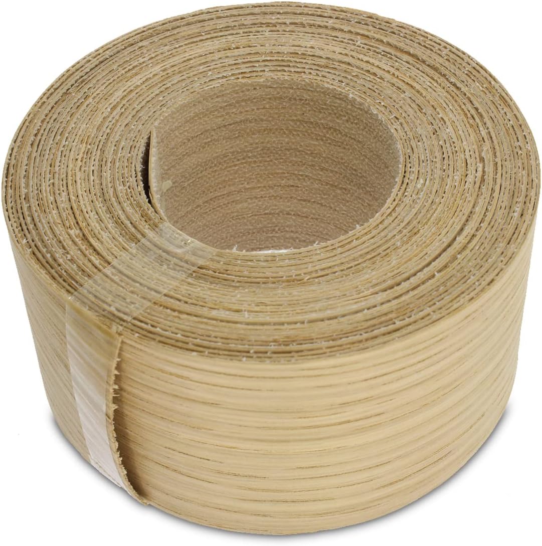 WoodPress® 15mm Real Oak Iron-On Edging – 7.5m Roll – Pre-Glued Wood ...
