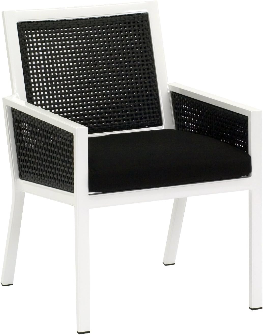 Amazon.com : Parkview Woven Arm Dining Chair, TOKEN CARIBBEAN-Textured ...