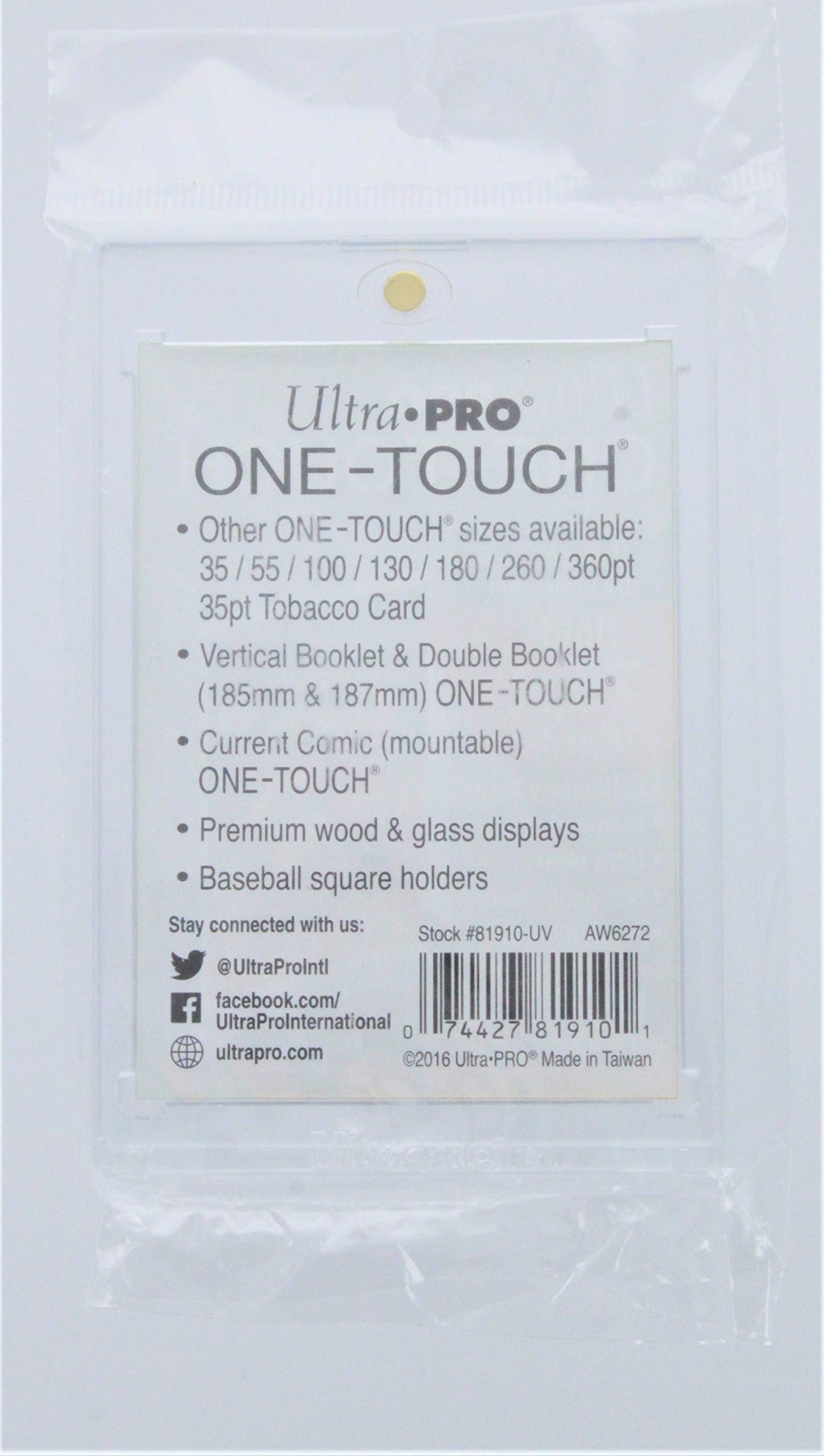 Snapklik.com : Ultra Pro 75pt Magnetic One Touch Holders 81910