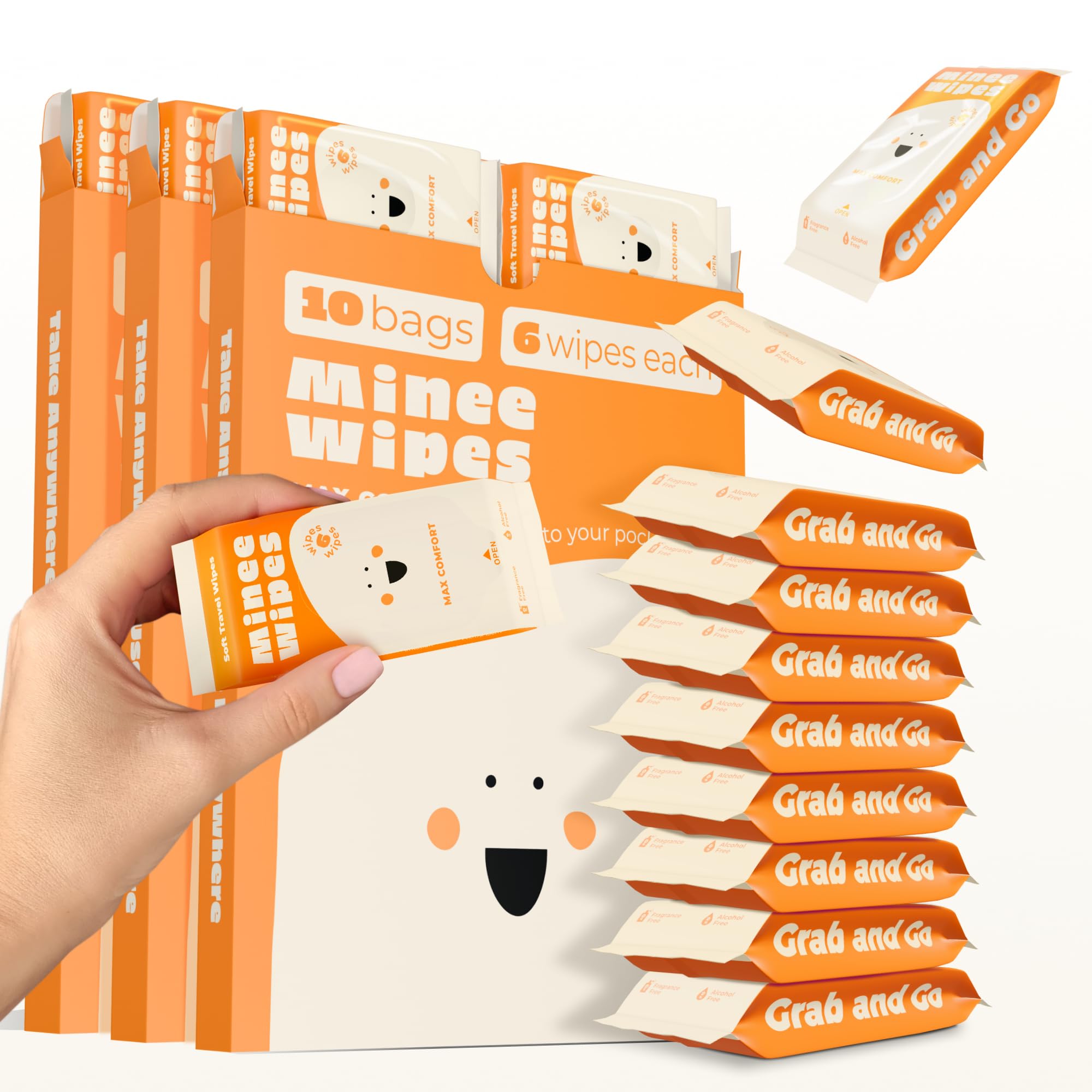 Amazon.com: Impossibly Compact Travel Wipes with Natural Extracts ...