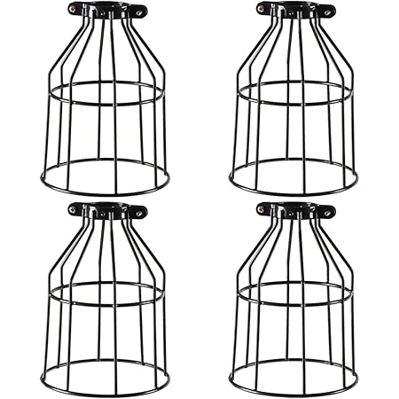 Industrial Grade Adjustable Metal Lighting Cage, Old Open Style Lamp ...
