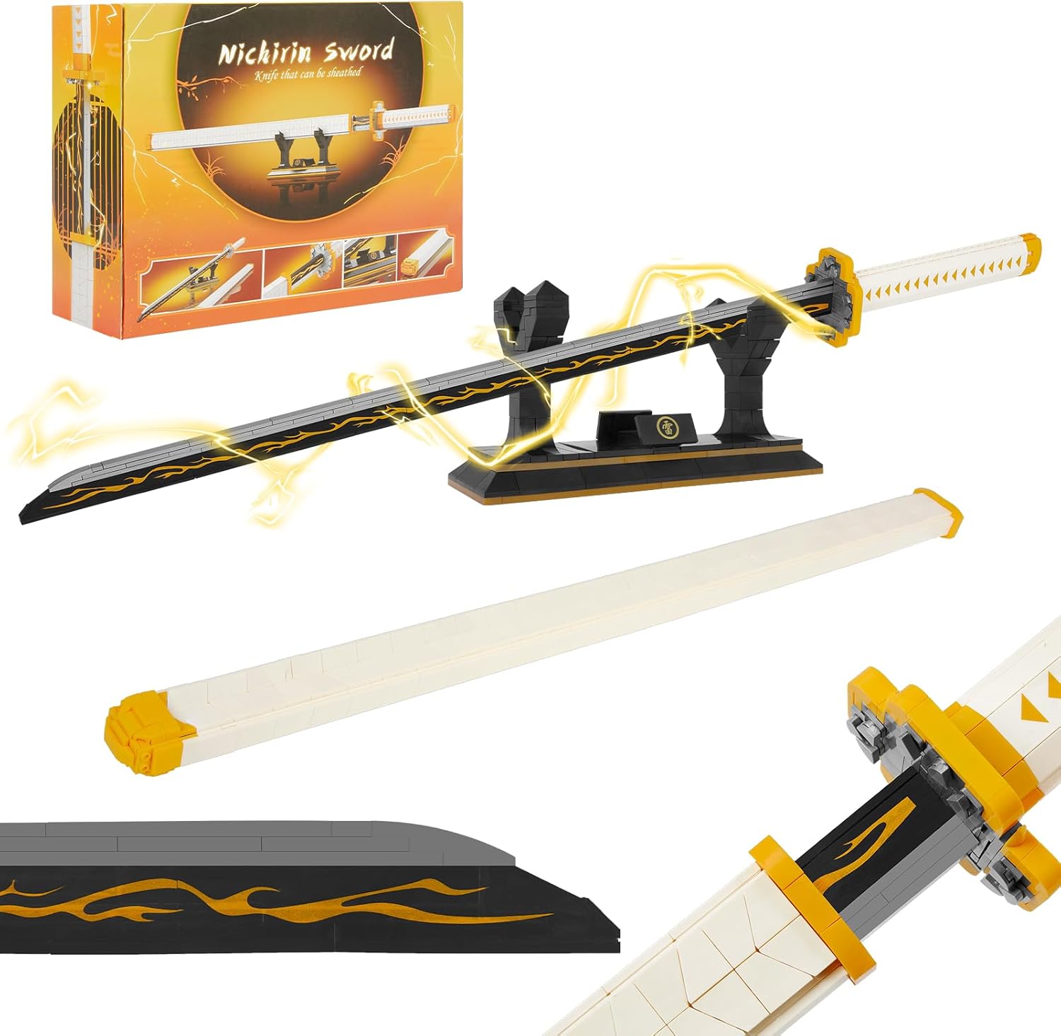 Demon Slayer Swords Building Set, Zenitsu Sword Dominica | Ubuy