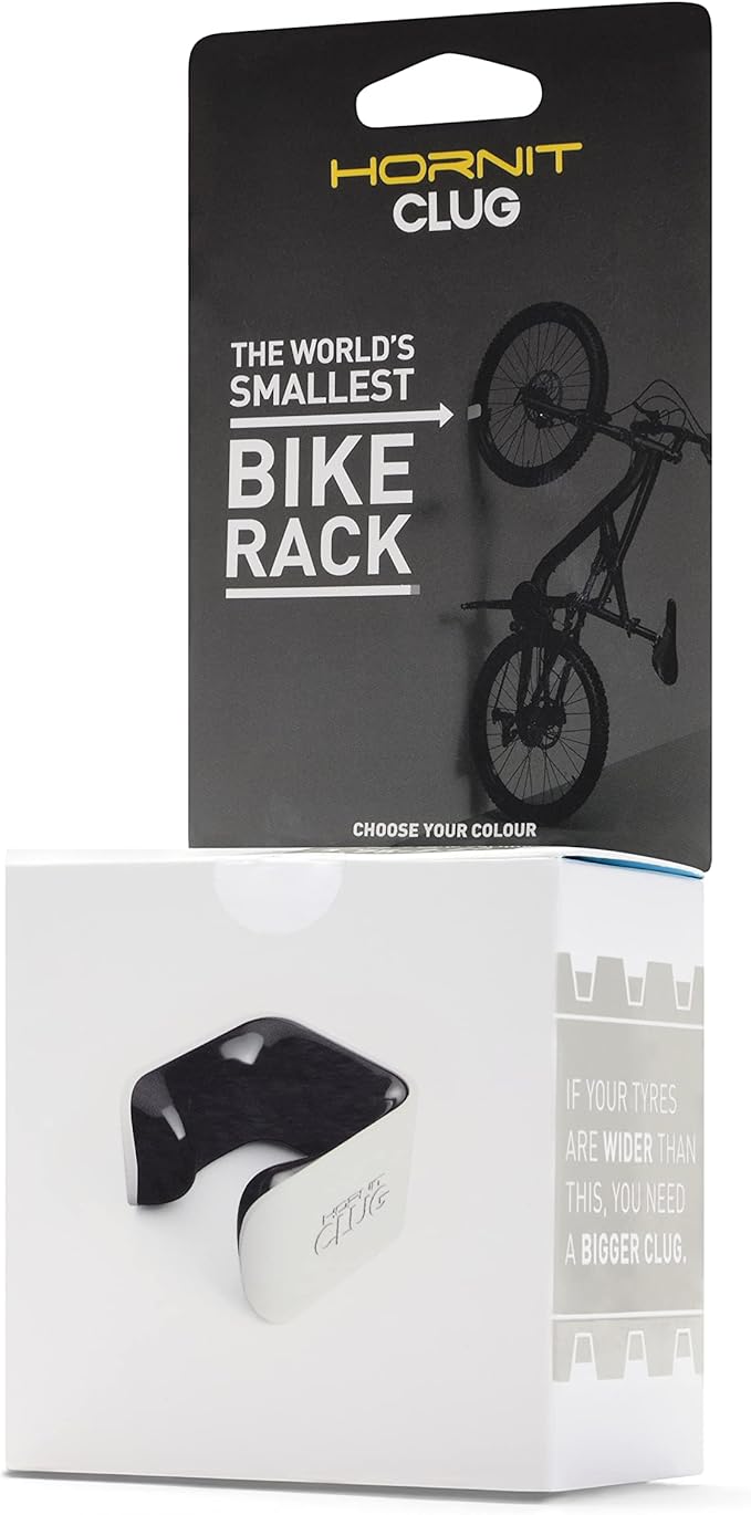 Hornit CLUG Bike Rack Wall Mounted | 5 Sizes | Easy To Install | Roadie ...