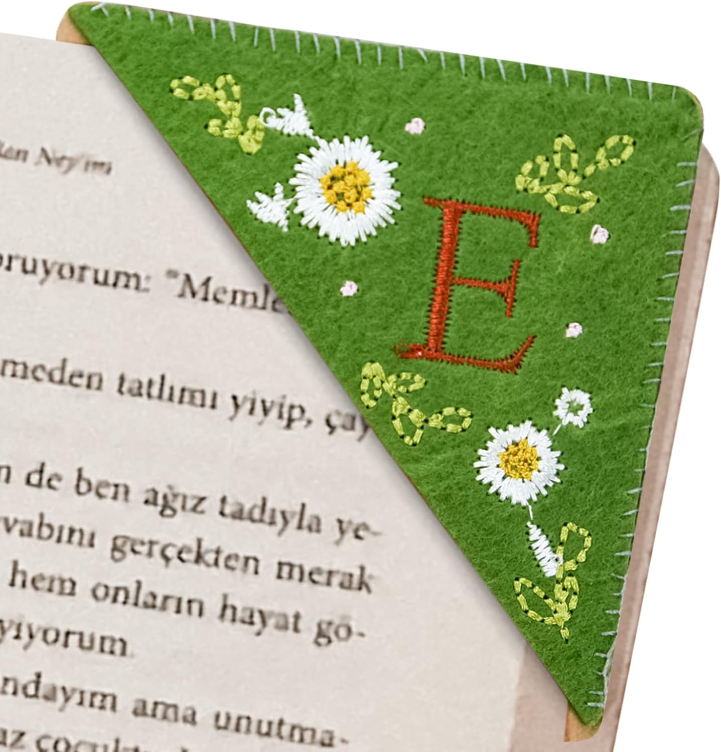 Amazon.com: Zuihug Embroidered Corner Bookmark - DIY Custom Bookmarks ...