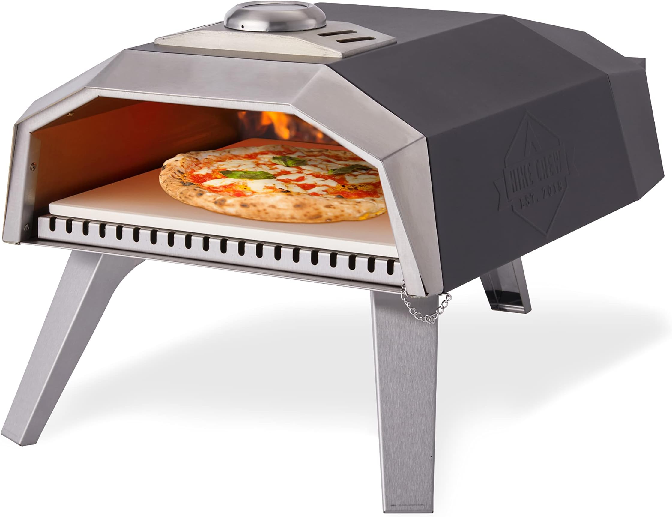Amazon.com: Hike Crew 12” Outdoor Propane Pizza Oven | Compact ...