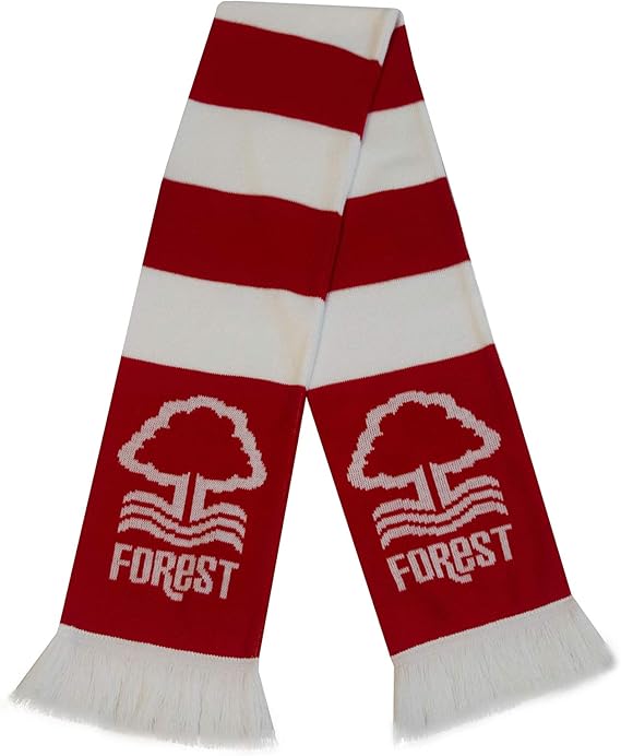 Amazon.com: Nottingham Forest FC | Soccer Fan Scarf | Premium Acrylic ...