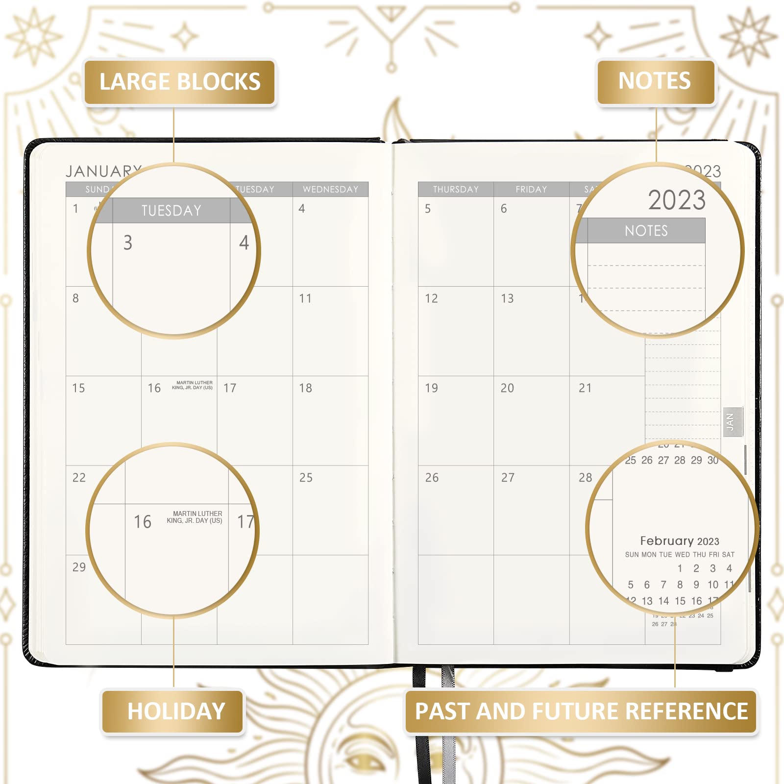 2022-2023 Planner - 18-Months Academic Weekly Monthly Planner 2022-2023 ...