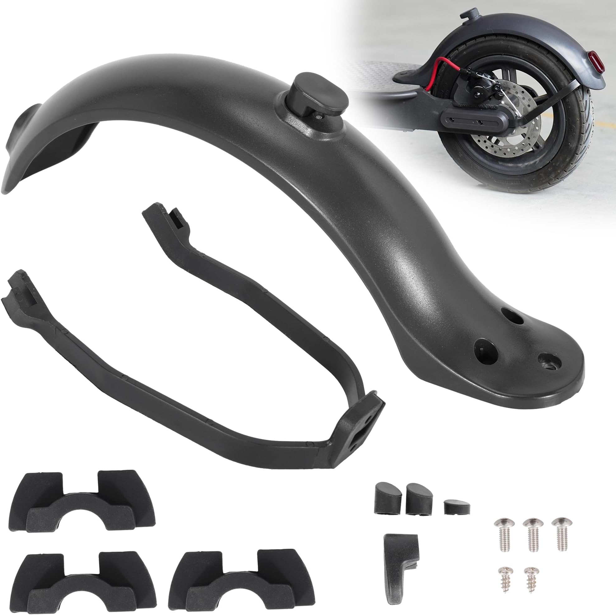 Amazon.com: LUCK4U Scooter Rear Fender Scooter Replacement Accessory ...