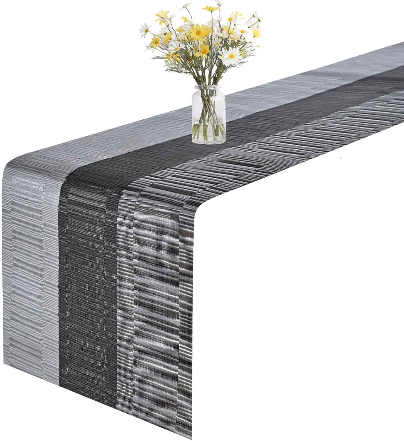 Amazon.com: GIVERARE Table Runner, 12x107in Heat-Resistant Woven Vinyl ...