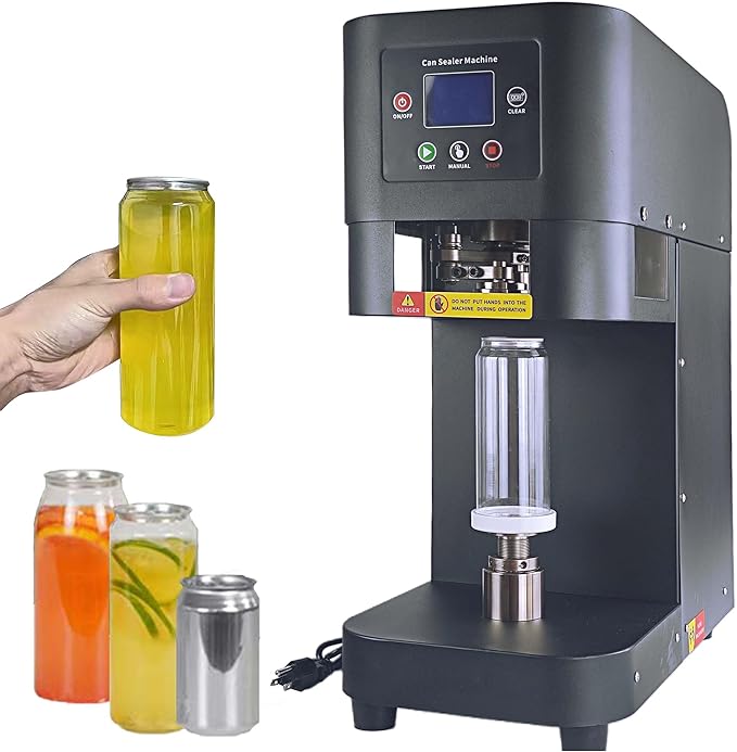 Amazon.com: Commercial Can Sealer - Automatic Height Adjustable Soda ...