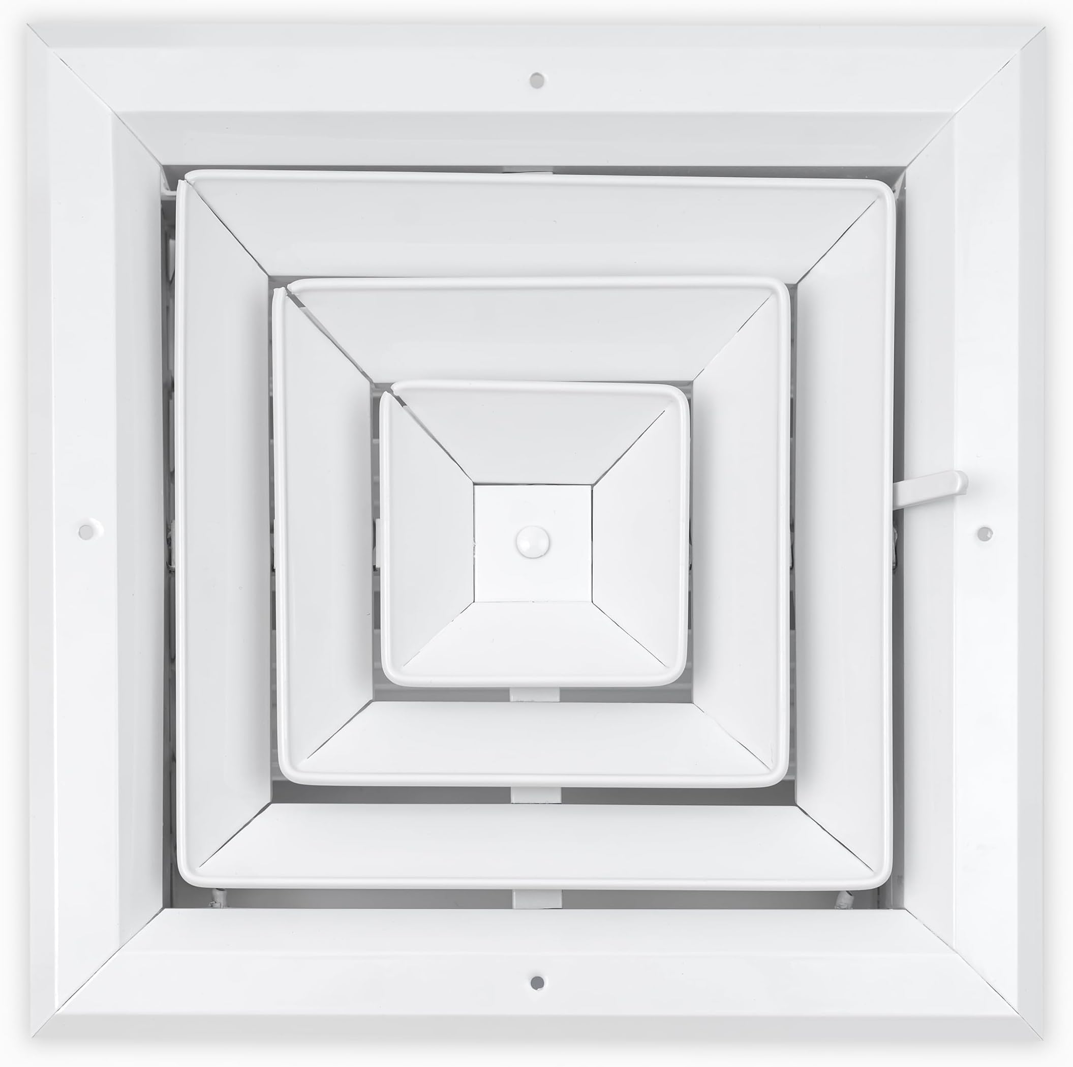 HVAC Premium 10'' x 10'' - 3-Way Extruded Aluminum Ceiling Diffuser ...