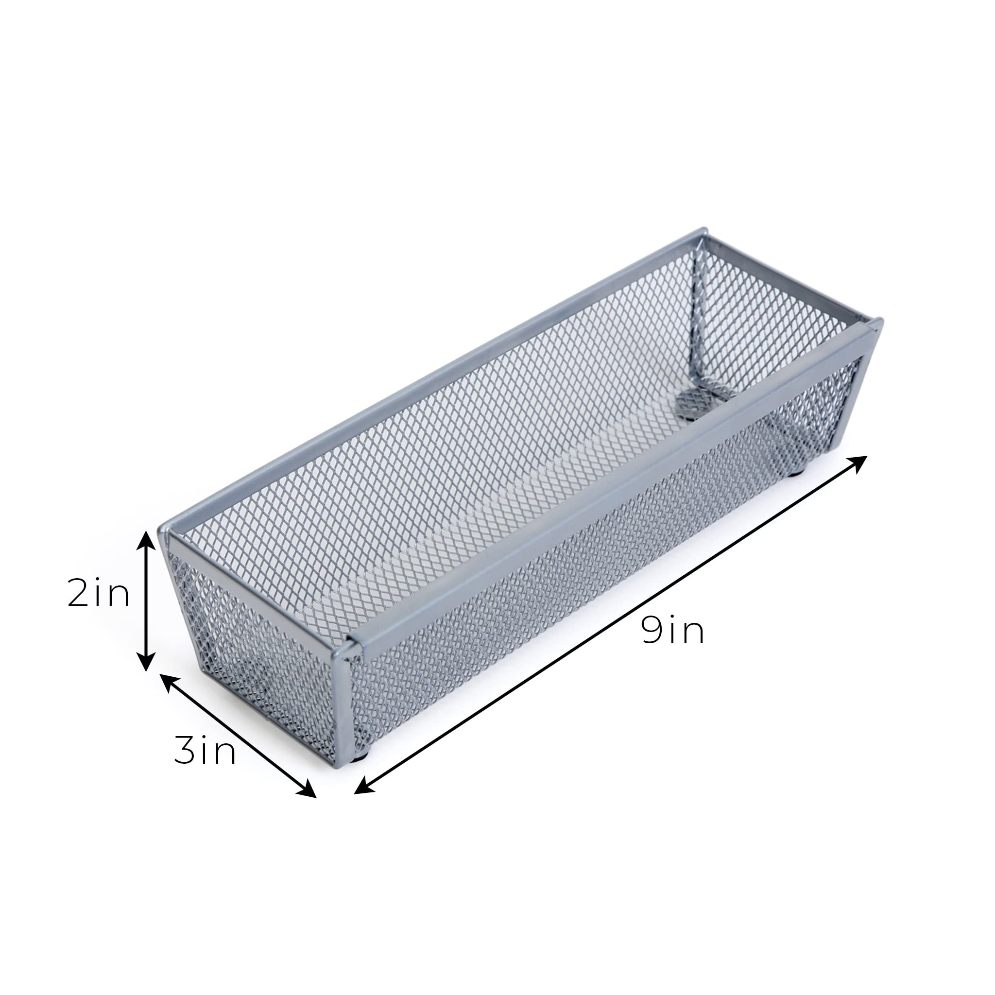 Snapklik.com : Smart Design Drawer Organizer - Set Of 6 - Steel Metal ...