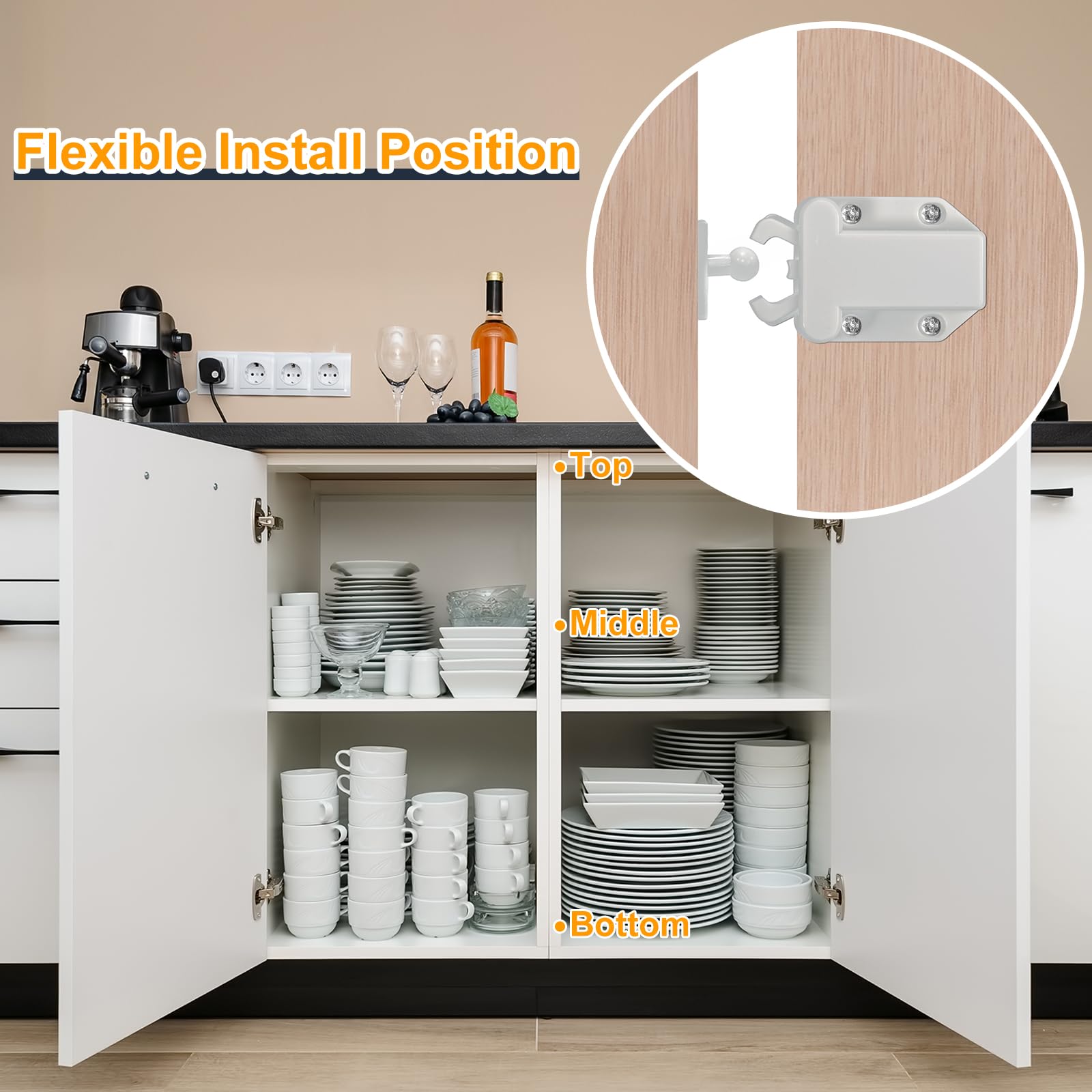 Spring Loaded Cabinet And 40093 IB | Savigny Stainless Steel,Spring