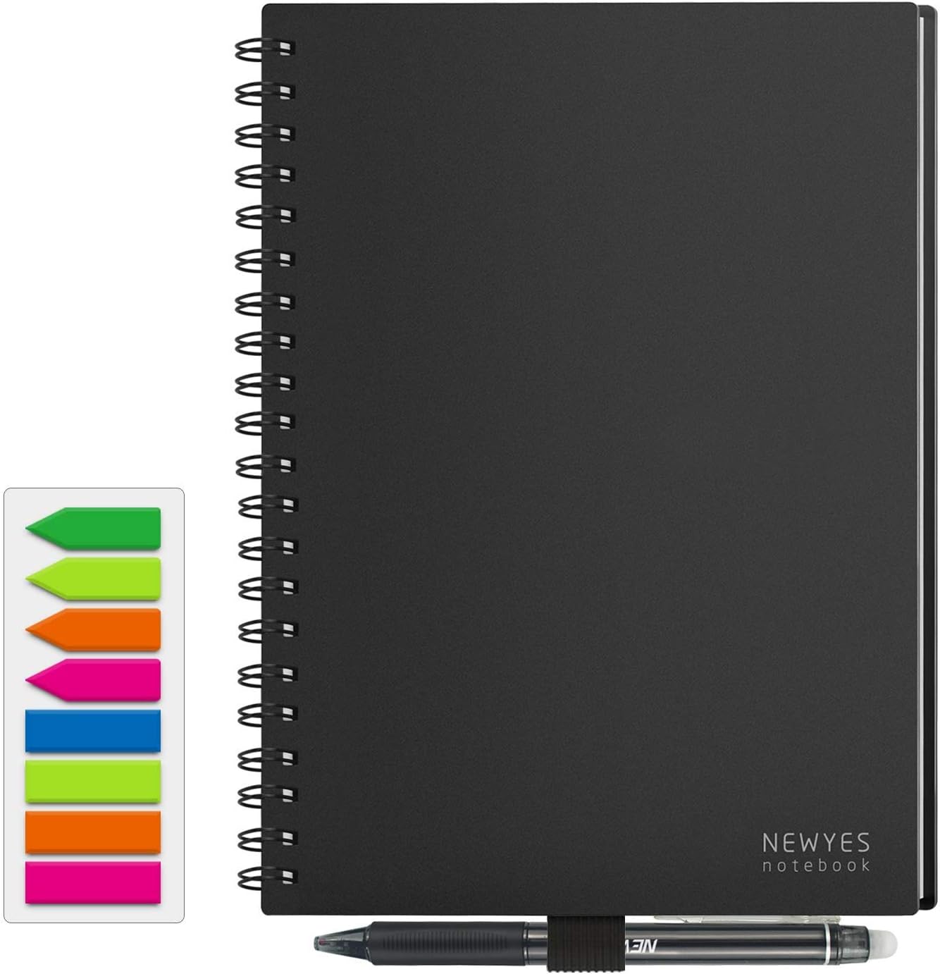 NEWYES Reusable Smart Notebook - Digital Notebook A5 Ruled with Smart ...