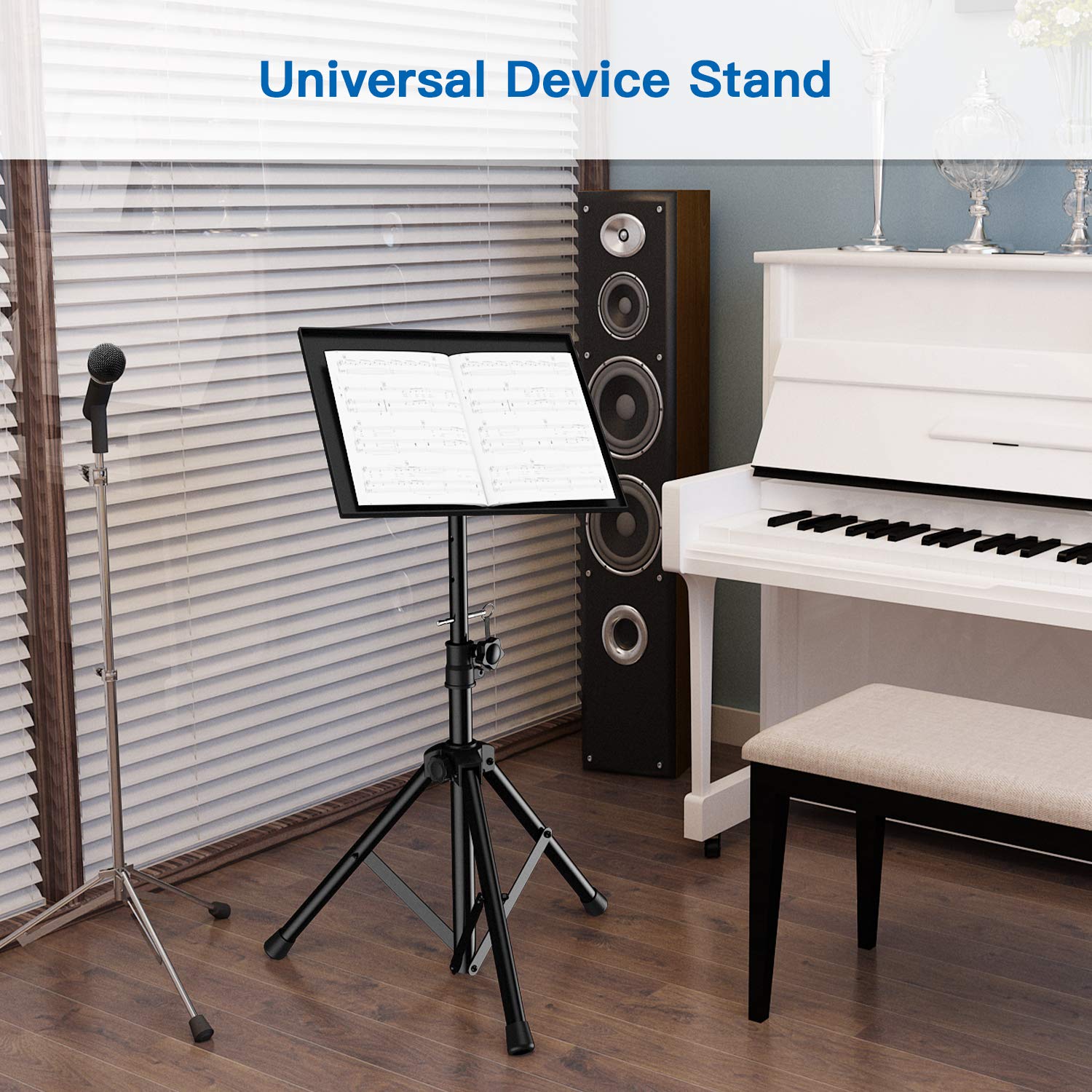 Amada Projector Tripod Stand, Foldable Laptop Tripod, Multifunctional ...