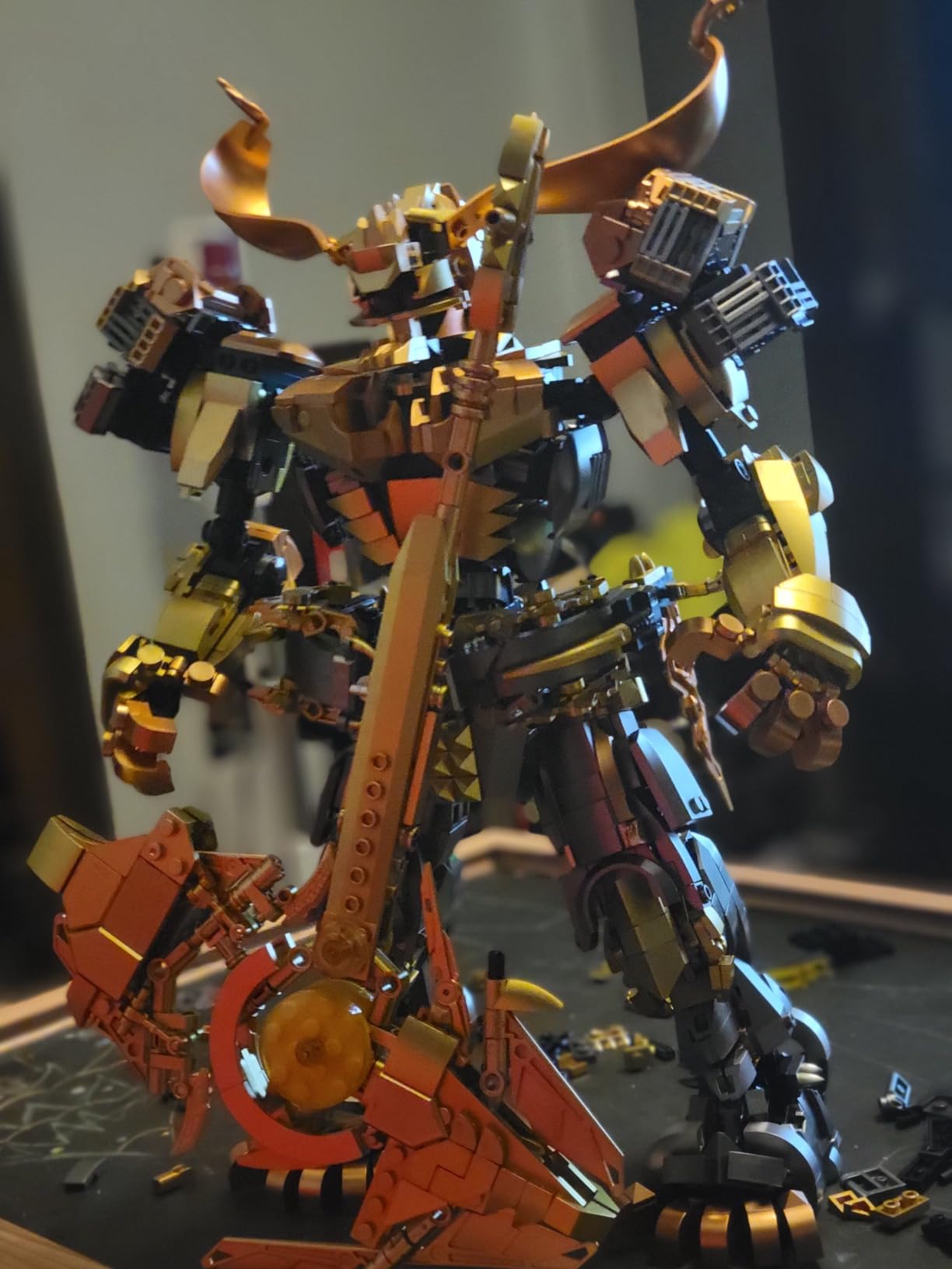 Amazon.com: HIGH GODO Hero Mech Building Set, MOC China Mythical Hero ...