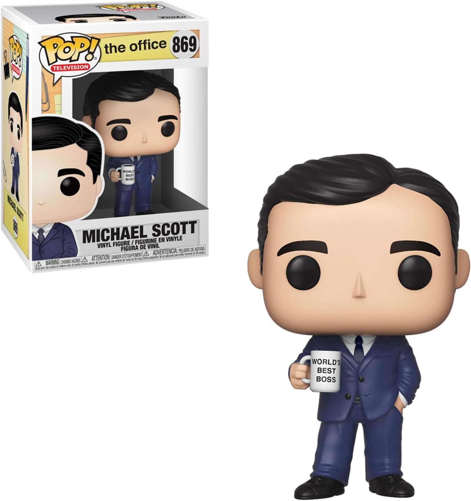 Funko The Office Utica Broma Michael Dwight y Jim Pop! Paquete de 3 ...