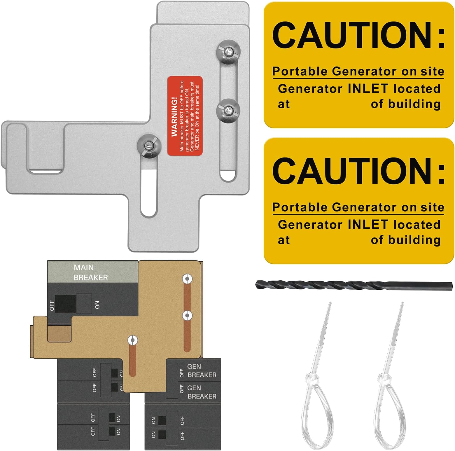 Generator Interlock Kit, Main Breaker Interlock Kit for Murray or ...