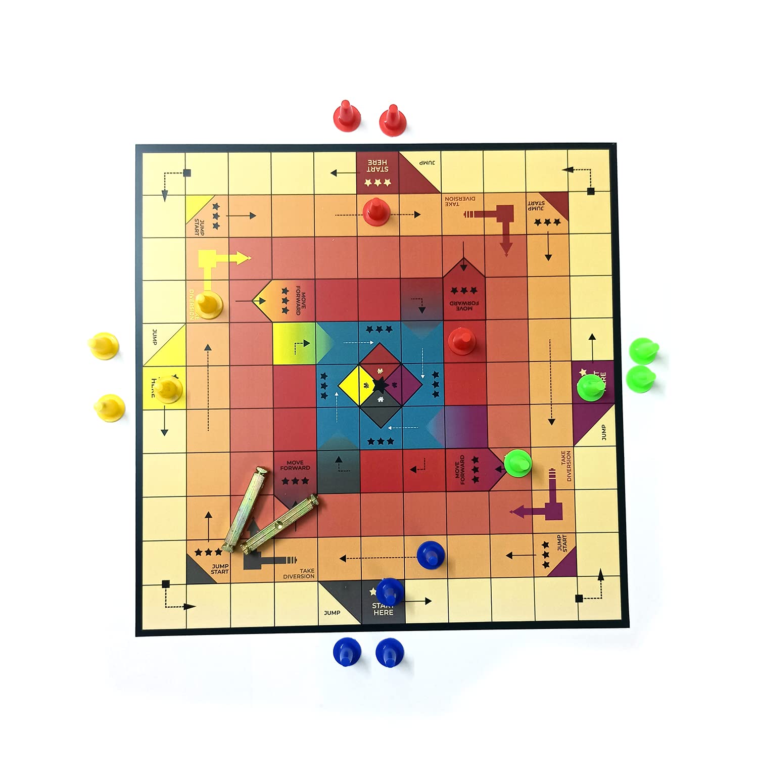 Buy Nsquareshop S The Game Of Dhayam / Dhaayam / Dayakattai / Dhayam ...